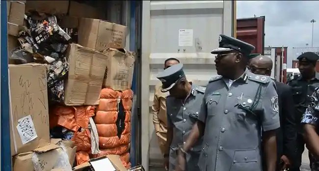 Customs Intercepts, Seize Container With Arms And Ammunition, Other ...